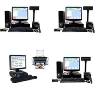 Retail POS 3 Station Point of Sale Bundled Kit